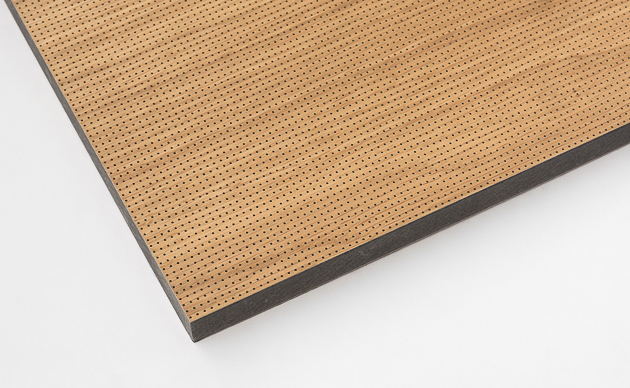 Perforated timber panels