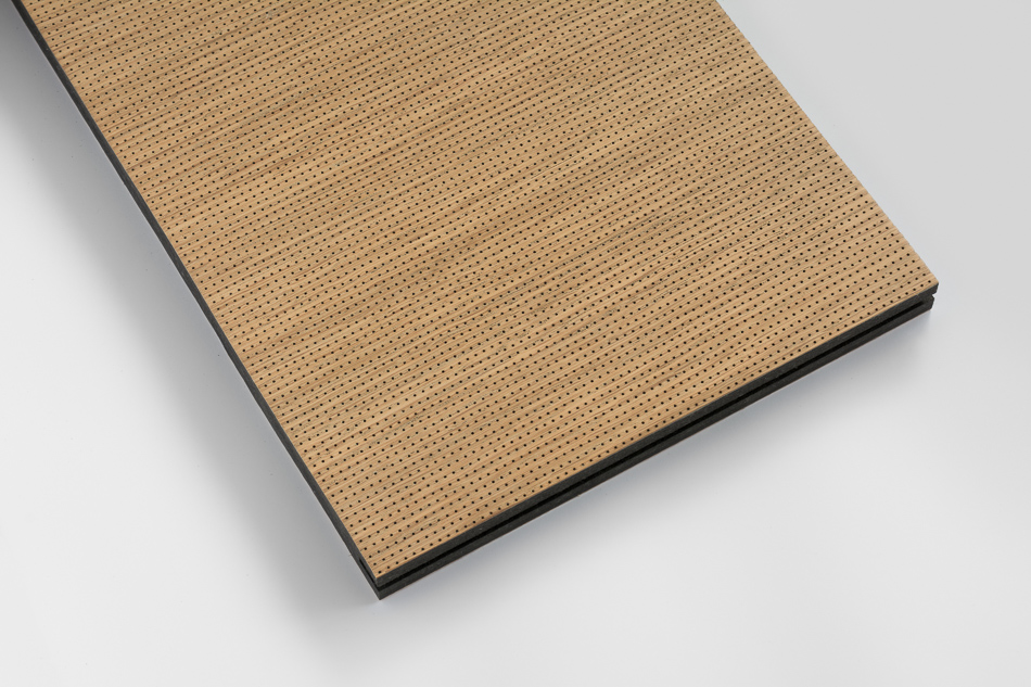 Perforated timber panels